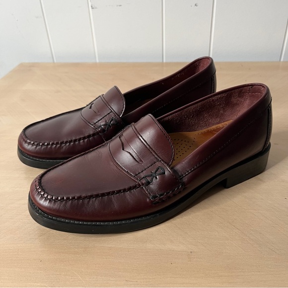 Weejuns | Shoes | Weejuns Katherine Ii Brown Leather Penny Loafers ...